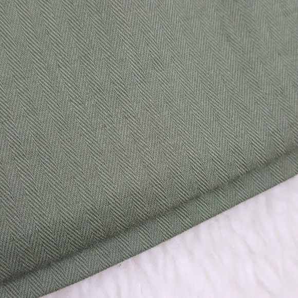 QMack | Skirts | Qmack Tiered Aline Herringbone Cotton Skirt Sz S ...